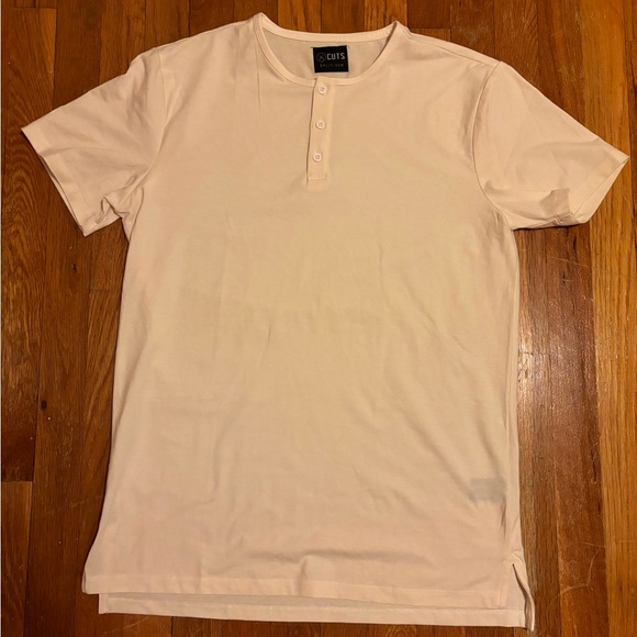 Cuts Clothing | Shirts | Cuts Clothing Mens Split Hem Henley Signature ...